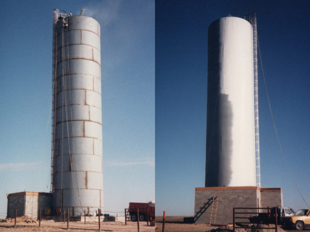 External Tank Coating Services - M&M Tank Coating Company